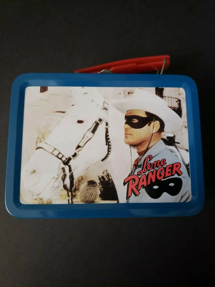 VTG 97 The Lone Ranger Metal Mini Lunch Box Tin Box Company Rare ...