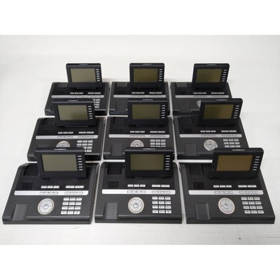 Posten 9 x Siemens UNIFY Openstage 40 SIP V3 in lava L30250-F600-C164 B ...