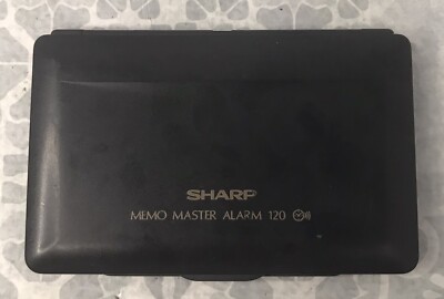 Sharp Memo Master Alarm 120 EL-6051 Telephone Schedule Memo Clock ...