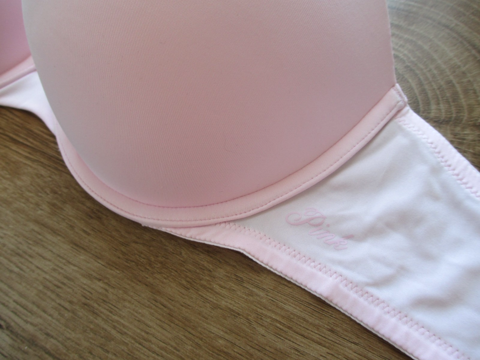 VICTORIA'S SECRET PINK Super Push-Up Bra VS Pink Tulip 34B 34C 34D 36C ...