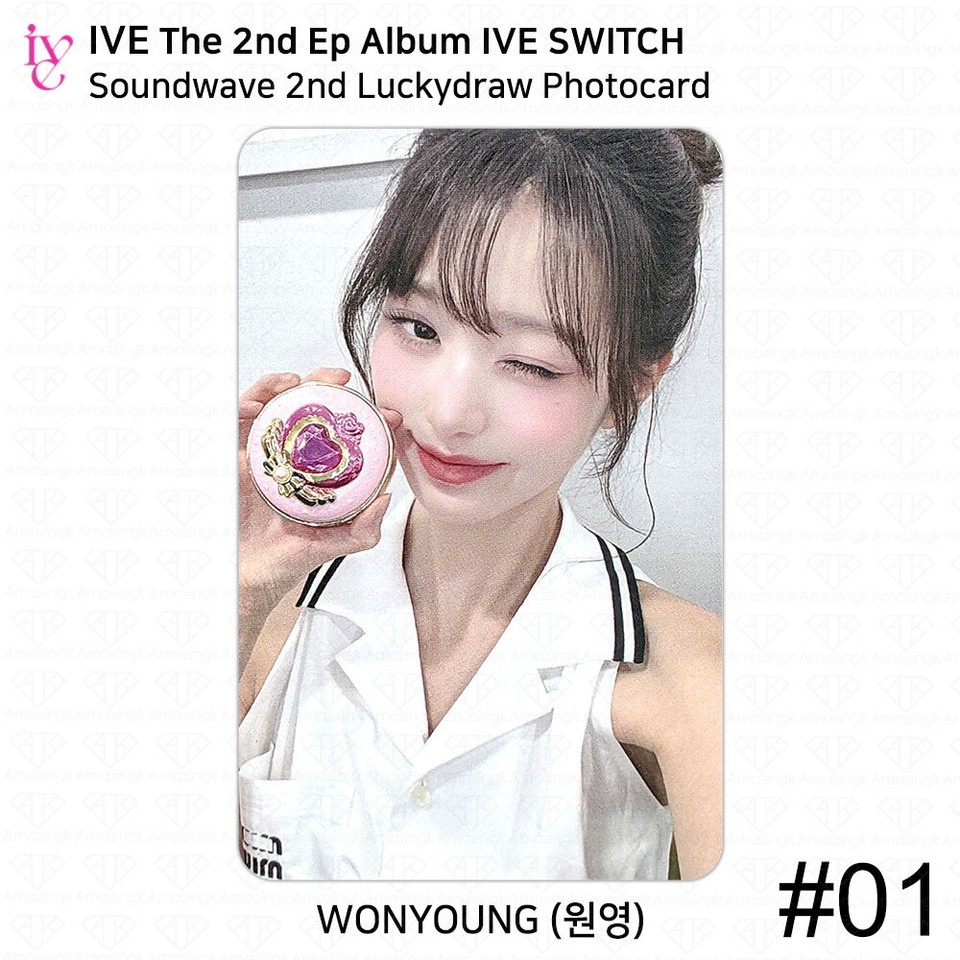 IVE The 2nd EP Album IVE SWITCH Soundwave 2nd Lucky Draw Photocard Polaroid KPOP | eBay