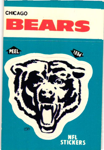 1987 Fleer NFL Team Action Football Logo Stickers / U Pick Cards / Buy2 ...