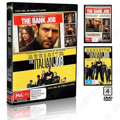 The Bank Job + The Italian Job : Jason Statham Movies : Brand New ...