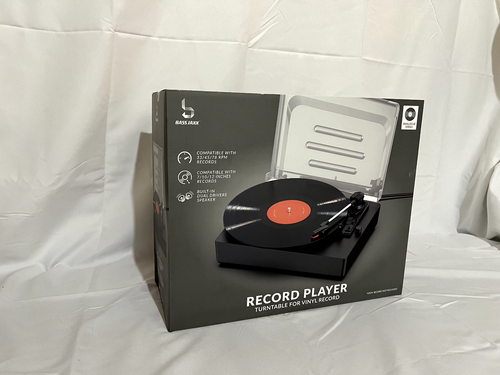 Bass Jaxx Record Player for 7/10/12 inch Records with Built in Speakers ...