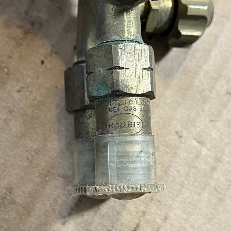 Harris Model D 85 Cutting Welding Torch Body With D-85 Mixer Brazing ...