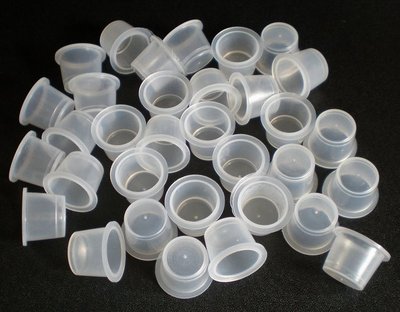200 Large & Small Ink Caps Cups for Tattoo Ink | eBay Australia