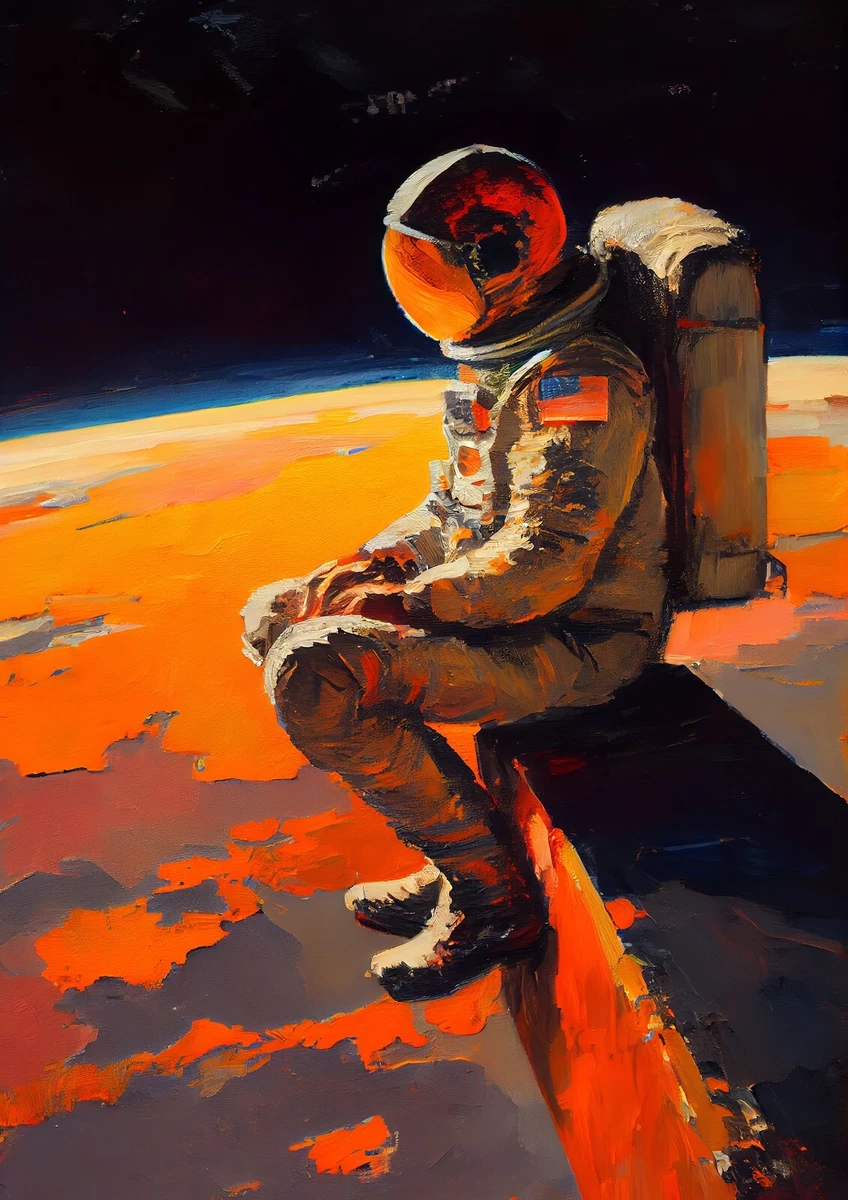 Astronaut Paintings