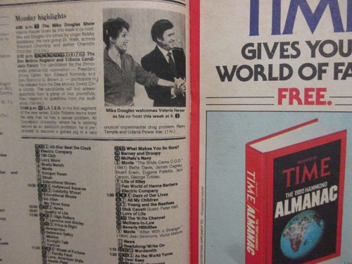 Jan. 6, 1980 Philadelphia Inquirer TV Magaz(RENNY TEMPLE/WENDY SCHAAL/L ...