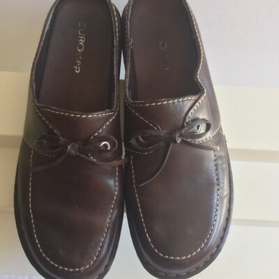 eurostep shoes for womans brown color size #7.5 m good condition ...
