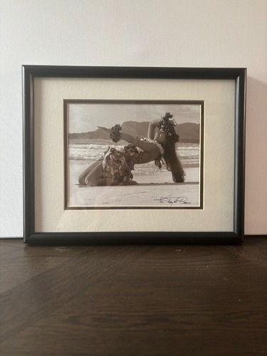Kim Taylor Reece Double Matted Hawaiian Ancient Dance Print | eBay
