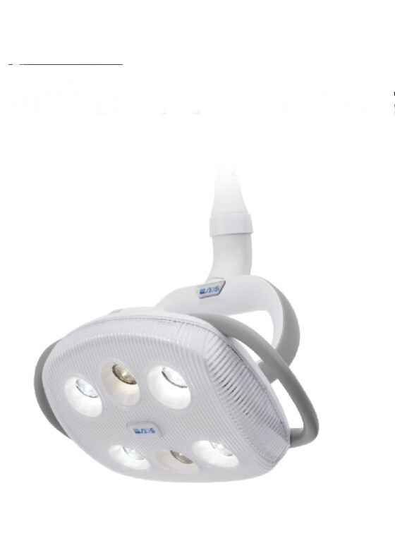 ADS LED Amber ll Dental Exam Light *Post Mounted with Bushing* Belmont ...