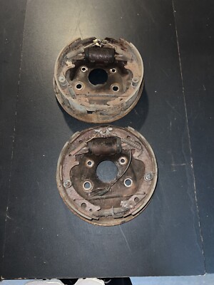 1973 - 1976 Mopar A Body 10 inch Front Drum Brake Backing Plates 73 74 ...