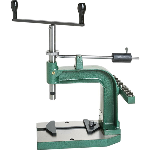 Hand Tapping Machine, Cast Iron, Tap and Dies Desktop Precision Tapper ...