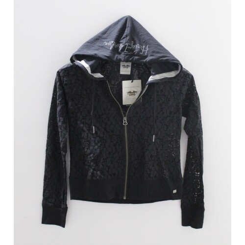 Harley-Davidson Contrasting Lace Zippered Hoodie S Part Number - 96080 ...