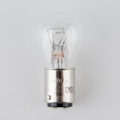 Stanley A4879 12V 23/8W S25 BAY15d Clear Auto Bulb, Quantity=1 Bulb ...