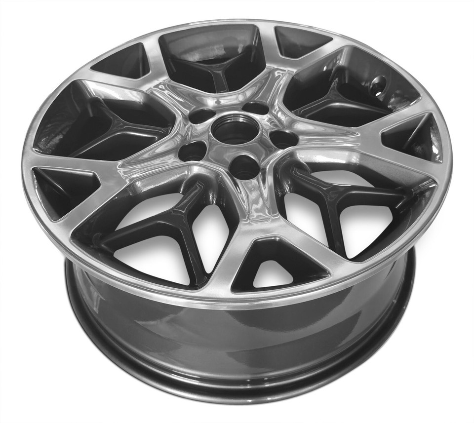 New Wheel For 2019-2022 Jeep Grand Cherokee 20 Inch Polished Gunmetal ...