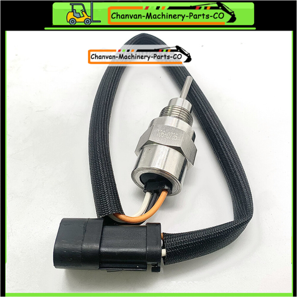 Temperature Sensor 106-0735 Fit for Bulldozer 834B Crawler D10R ...