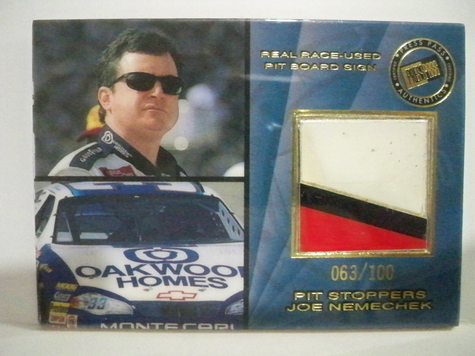 2001 Press Pass Trackside Pit Stoppers Complete Set of 12 ON SALE | eBay