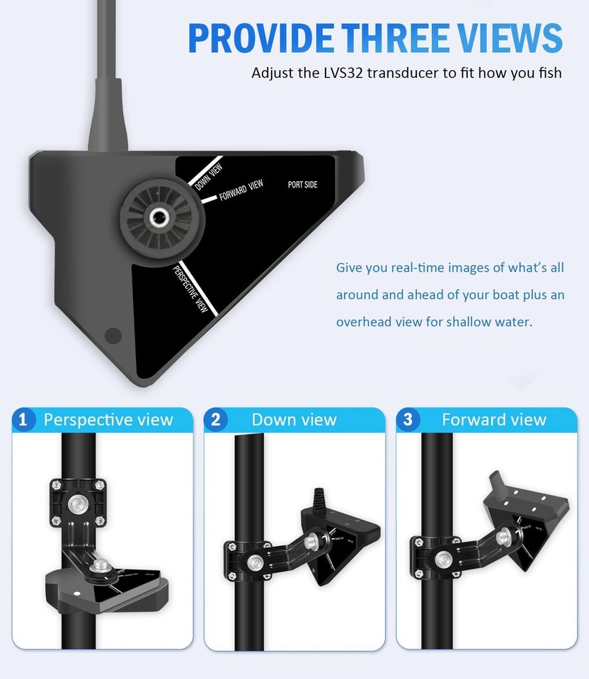 010-12970-00 Transducer Perspective Mode Mount for Panoptix LiveScope ...