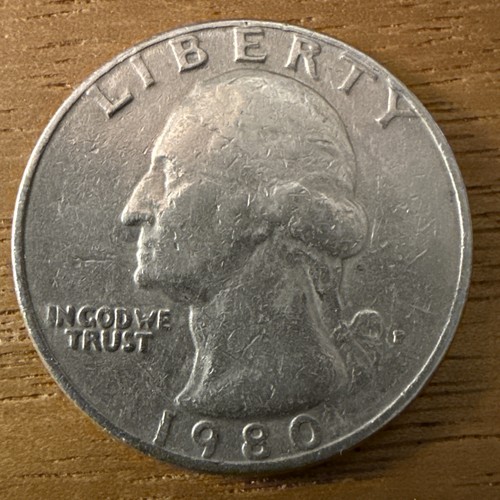 1980 Quarter Filled P Mint Mark And Smooth Ridges | eBay