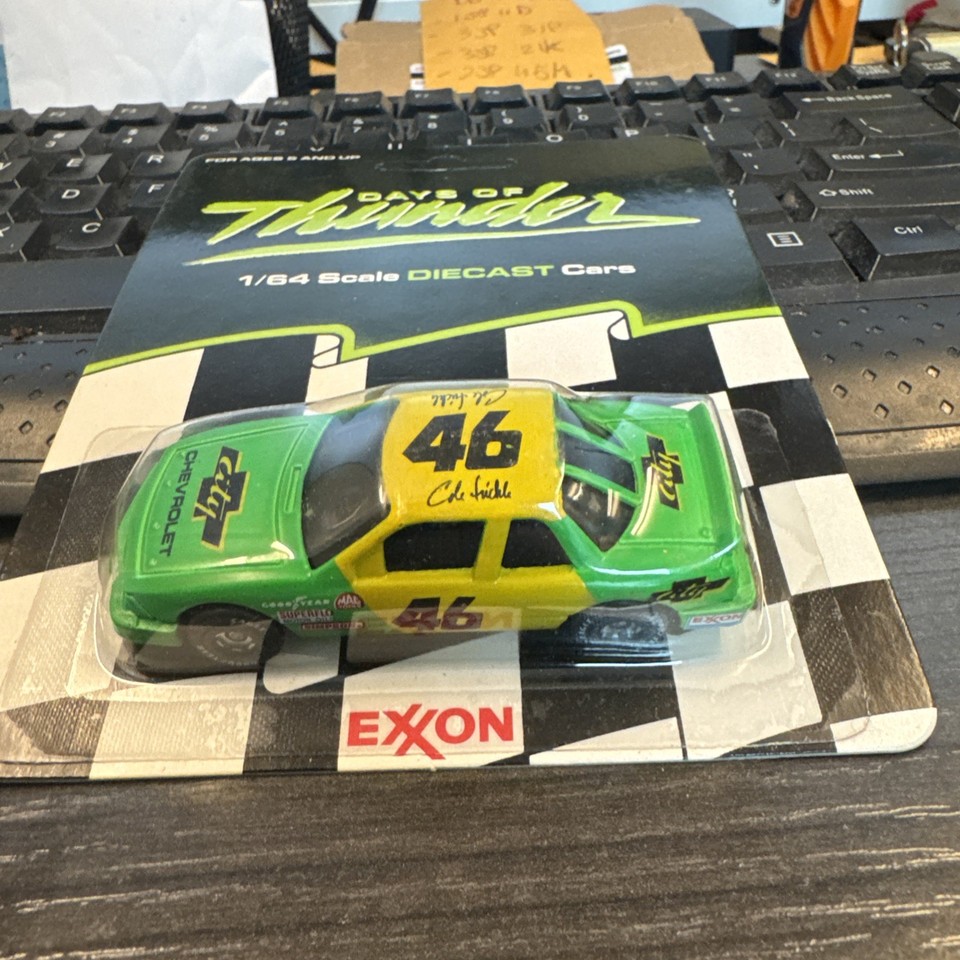 Days Of Thunder City Chevrolet Cole Trickle Promotional 1/64 Exxon ...