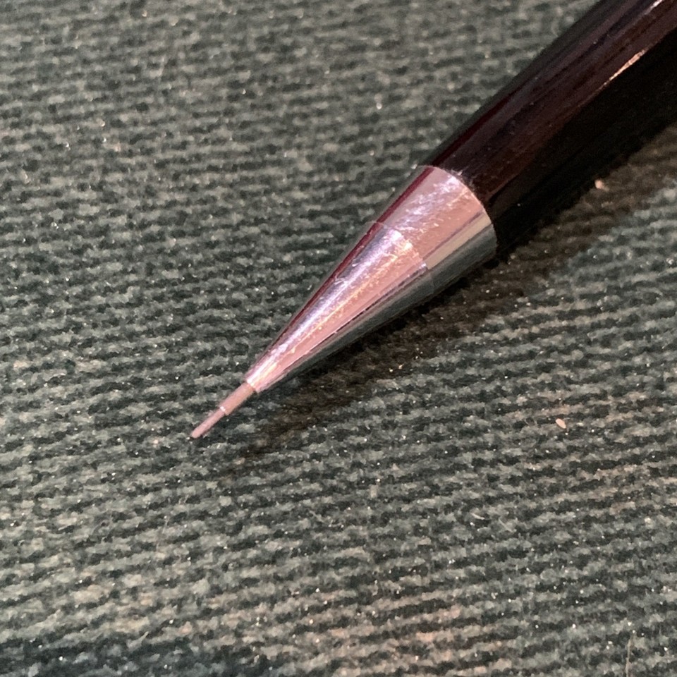 Vintage Pentel 5 S55 Drafting Mechanical Pencil 0.5 Black Japan 1978 ...