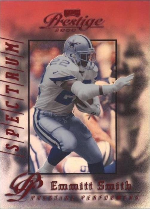 2000 Playoff Prestige - Prestige Performers Emmitt Smith #210 Spectrum ...