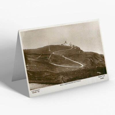 GREETING CARD - Vintage Scotland - Mull Lighthouse, Southend | eBay UK