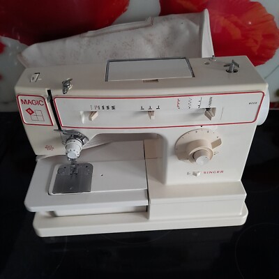 SINGER MAGIC 9 SEWING MACHINE ELECTRIC .untested no pedal | eBay UK