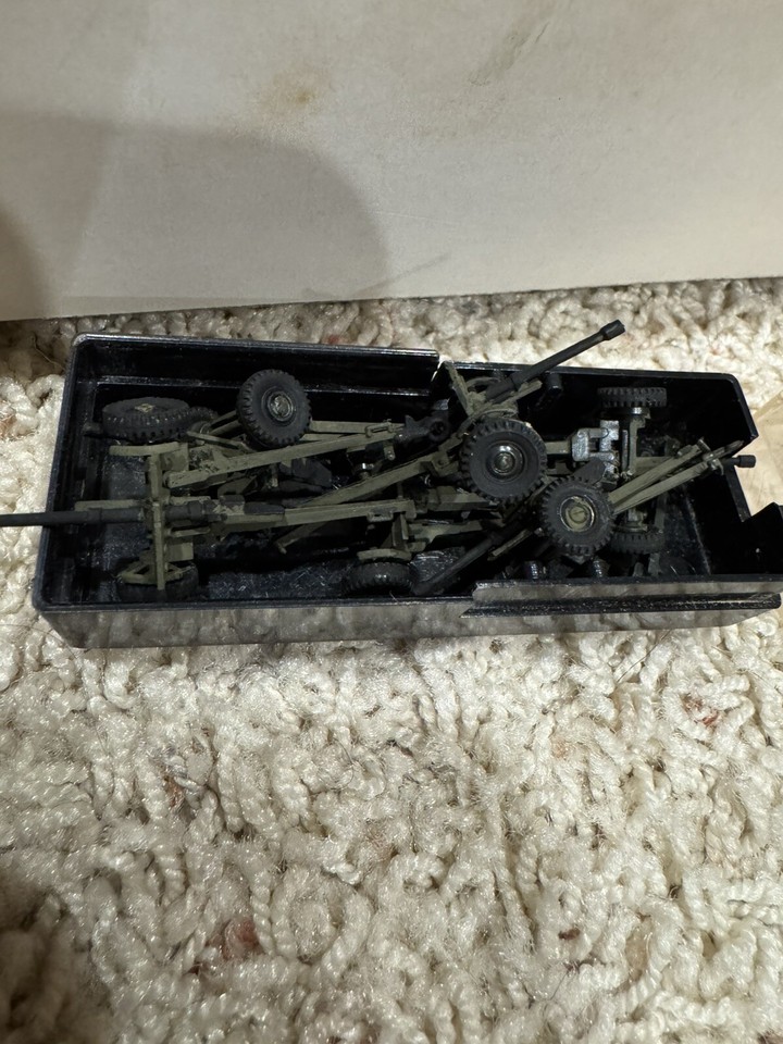 1/285 Lot Of GHQ Micro Armor Miniature War Tanks Buildings Cannons | eBay