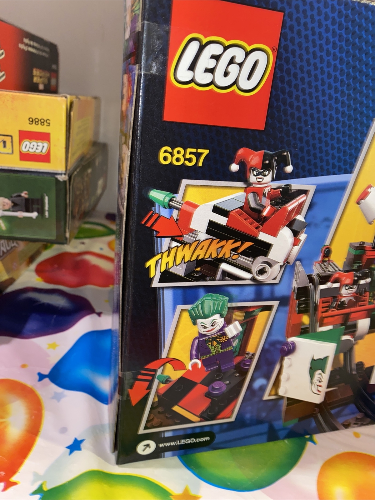 SEALED 6857 LEGO DYNAMIC DUO FUNHOUSE ESCAPE DC Super Heroes Batman ...