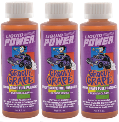 3 PACK - Power Plus 19769-32 Fuel Additive Fuel Fragrance Groovy Grape ...