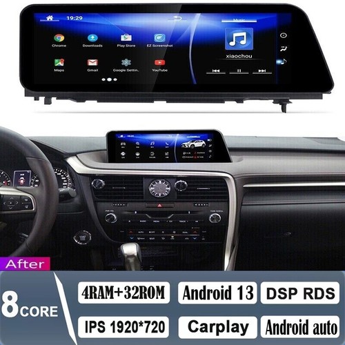12.3" Android Navigation Car Gps Stereo Radio Wifi For Lexus Rx Rx350 ...