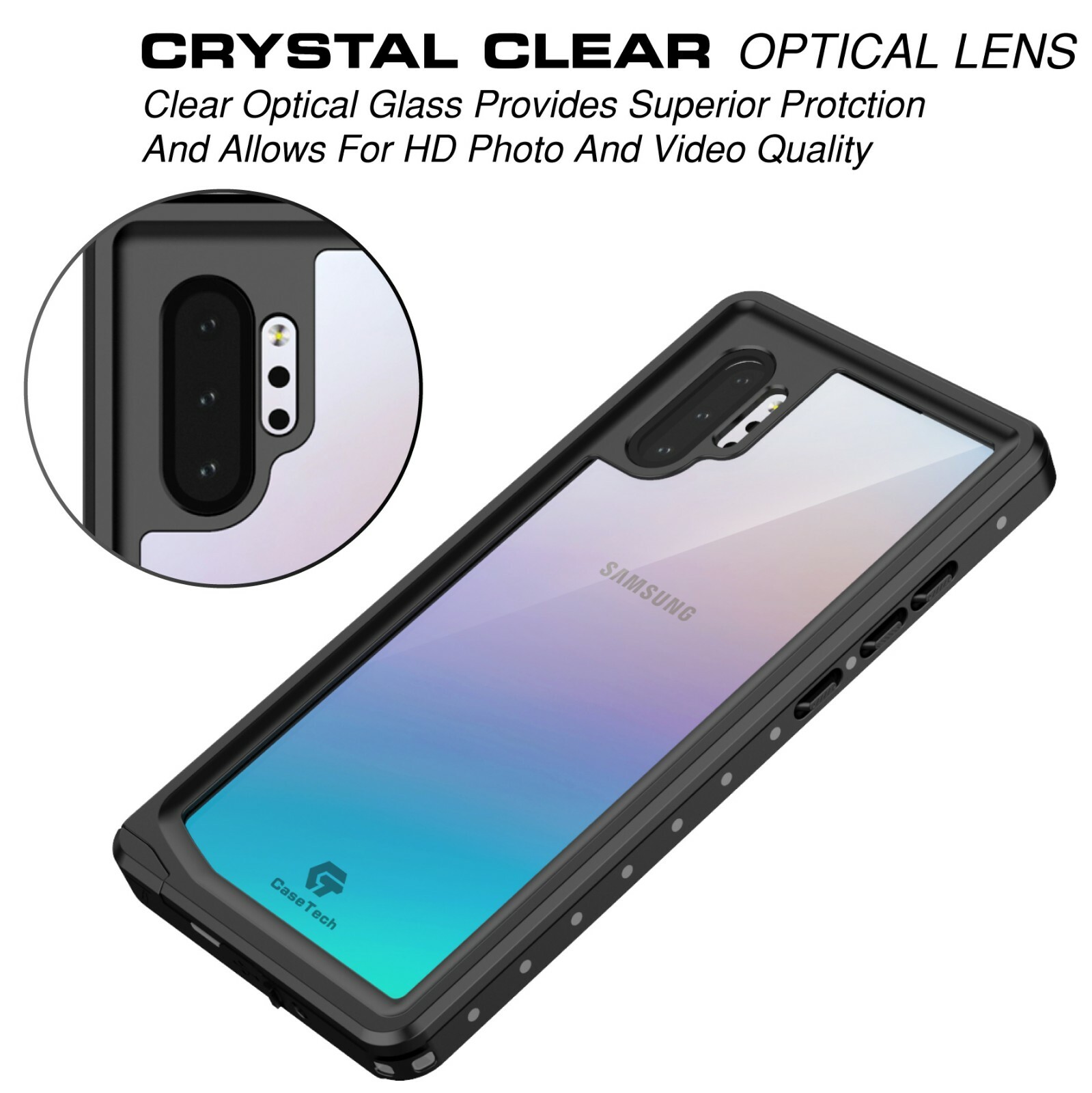 Samsung Galaxy Note 10 / 10+ Plus Case Waterproof Case Cover w/ Screen ...