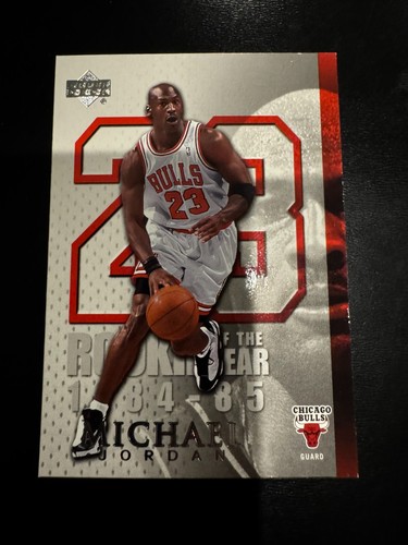 Michael Jordan 2004/05 Upper Deck Rookie of the Year #MJ23 Chicago ...