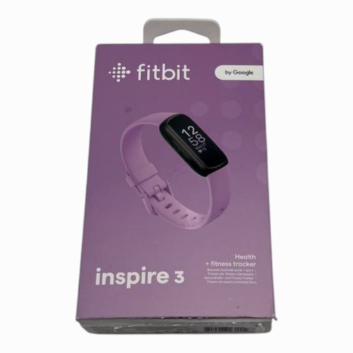 Fitbit Inspire 3 Heart Rate Monitor Health & Fitness Tracker | Lilac ...