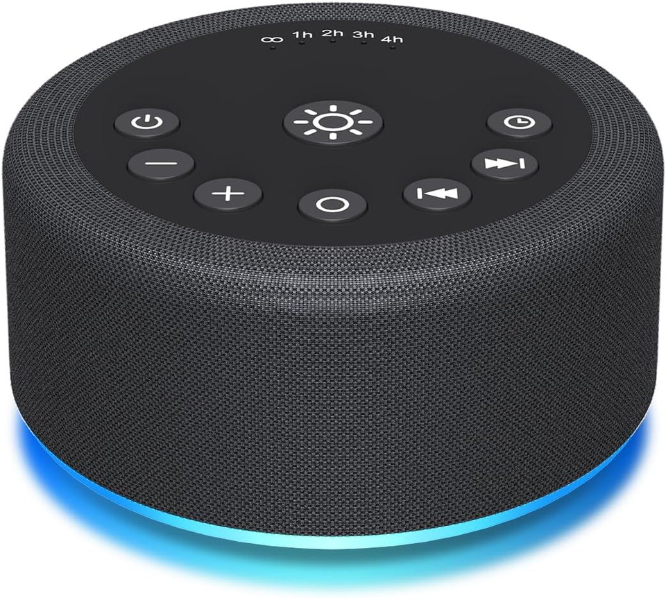 Sleep Sound Machine White Noise Machine with 30 Non Looping Sounds 12 ...