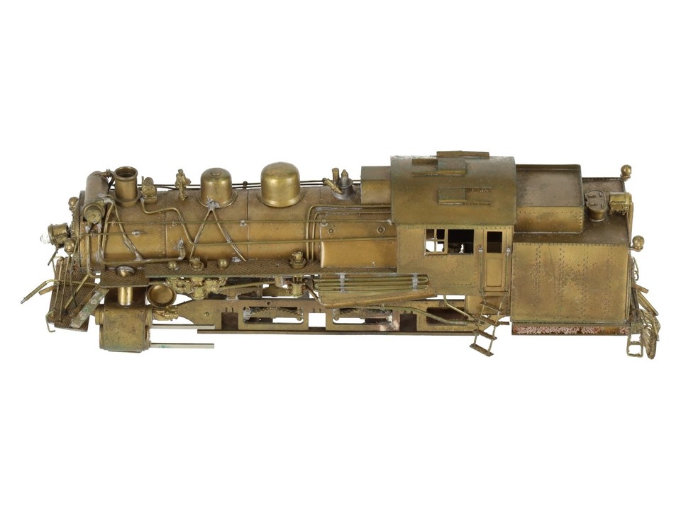 Huntington Model Works HO Scale BRASS CNJ 4-6-4T H-1S Steam Locomotive ...