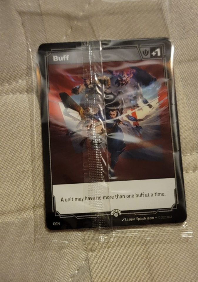 Sealed Riftbound Buff "Fist Bump" Double-sided Promo RARE! Pax ...