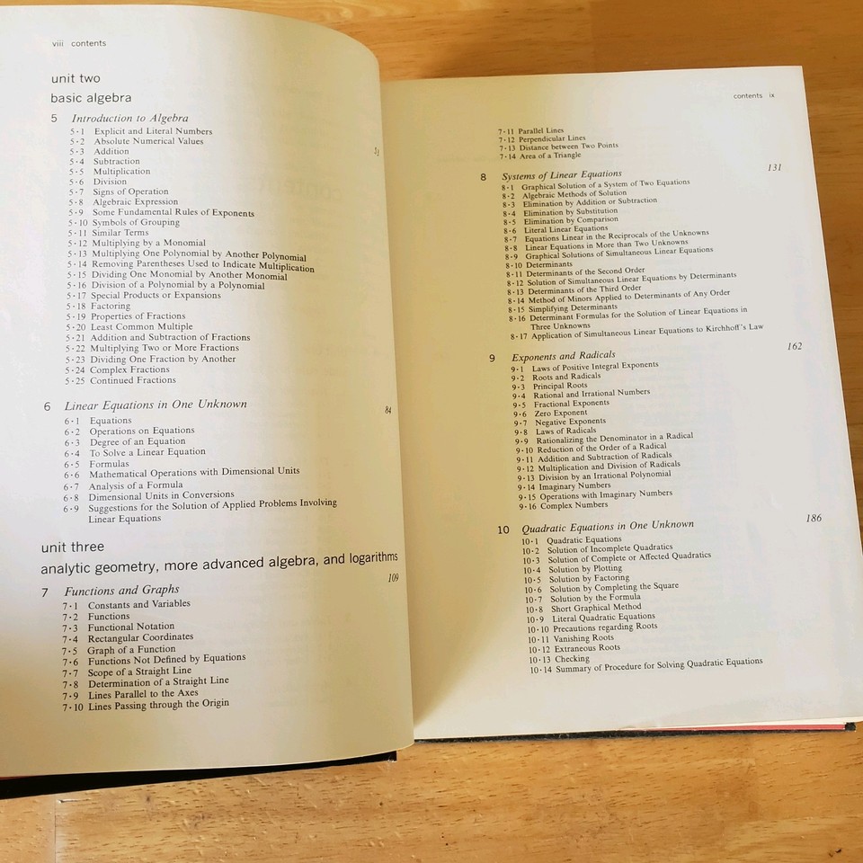 Technical Mathematics 2nd Ed Rice Knight 1963 McGraw-Hill Vintage ...