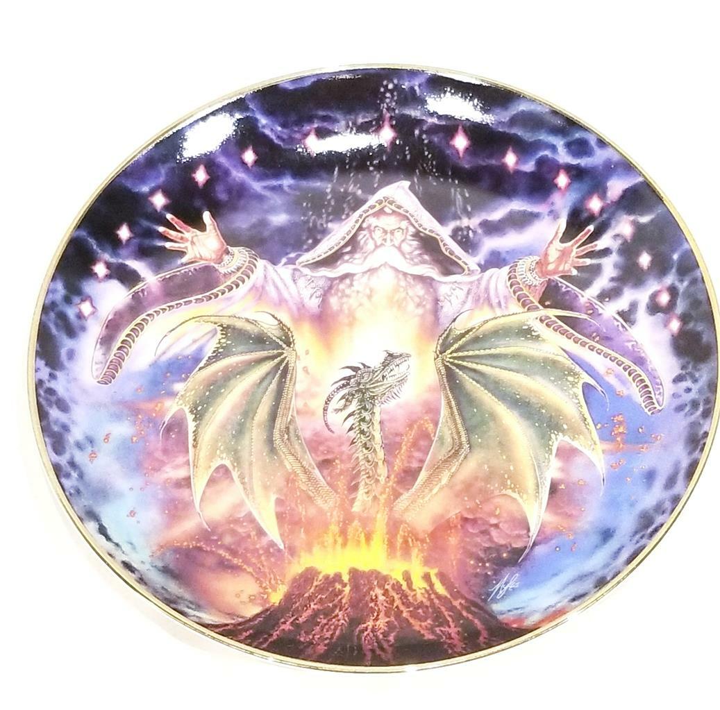 Franklin Mint Dragon Rising by Myles Pinkney Collectors Dragon Plate | eBay