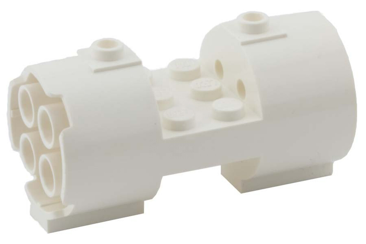 LEGO CYLINDER 3X6X2 2/3 HORIZONTAL SQUARE (1 PCS) CHOOSE YOUR COLOR ...