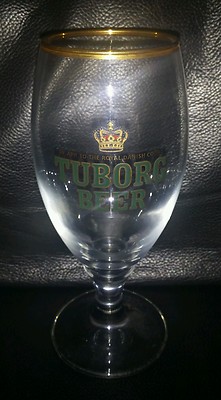 RARE COLLECTABLE TUBORG BEER GLASS IN GREAT USED CONDITION | eBay