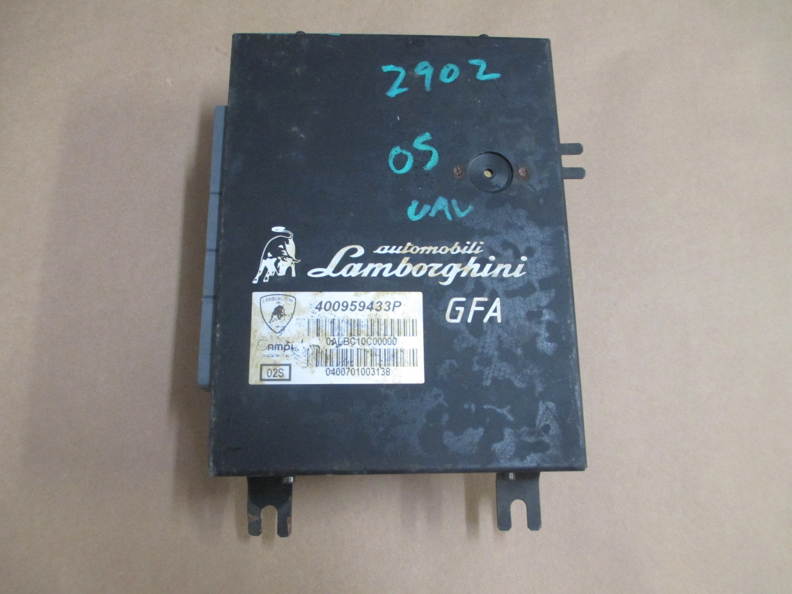 Lamborghini Gallardo - GFA Computer Control Unit / ECU # 400959433P | eBay