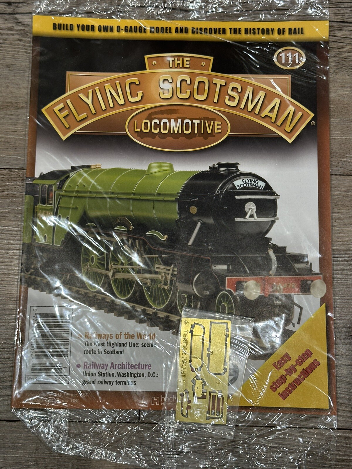 O GAUGE HACHETTE BUILD YOUR OWN THE FLYING SCOTSMAN MODEL TRAIN ISSUE ...