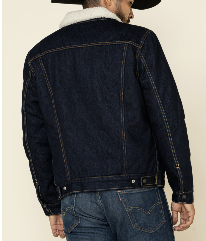 Levis Sherpa Denim Type III Sherpa Trucker Jacket 163650075 | eBay
