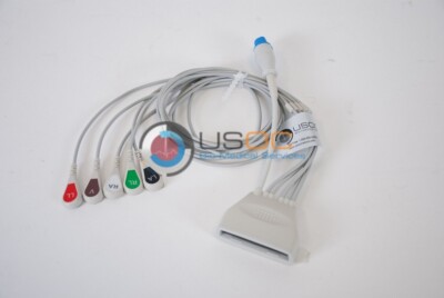 Philips 5 Lead ECG+SPO2 Snap MX40 989803171841 | eBay