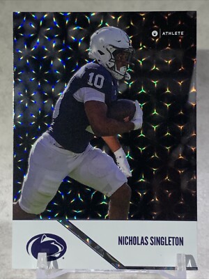 2024 ONIT Athlete Penn State Nittany Lion SILVER HOLO SP #P2 Nicholas ...