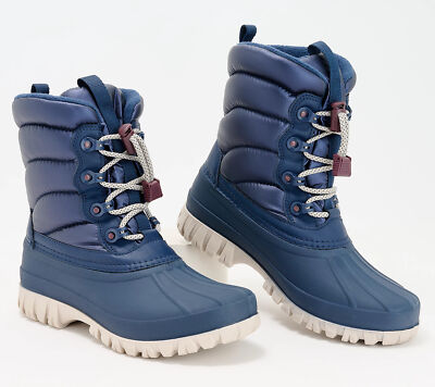 Cougar Waterproof Insulated Winter - Cardiff Boots Navy 6/M New | eBay