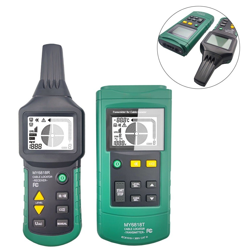MY6818 Wire Locator Cable Tracer for Easy and Accurate Cable Fault ...